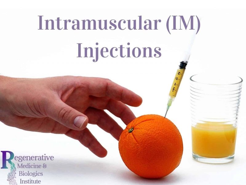 Vitamin IM Injections - San Diego Regenerative Medicine | RMB Institute